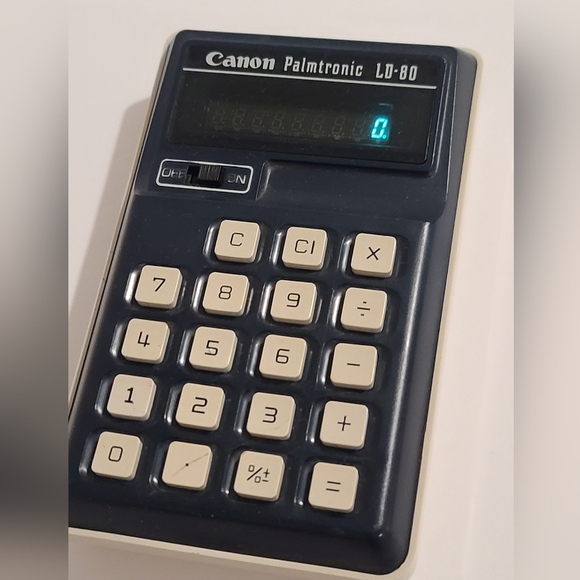 Canon | Other | Vintage Canon Palmatronic Ld8 Calculator | Poshmark